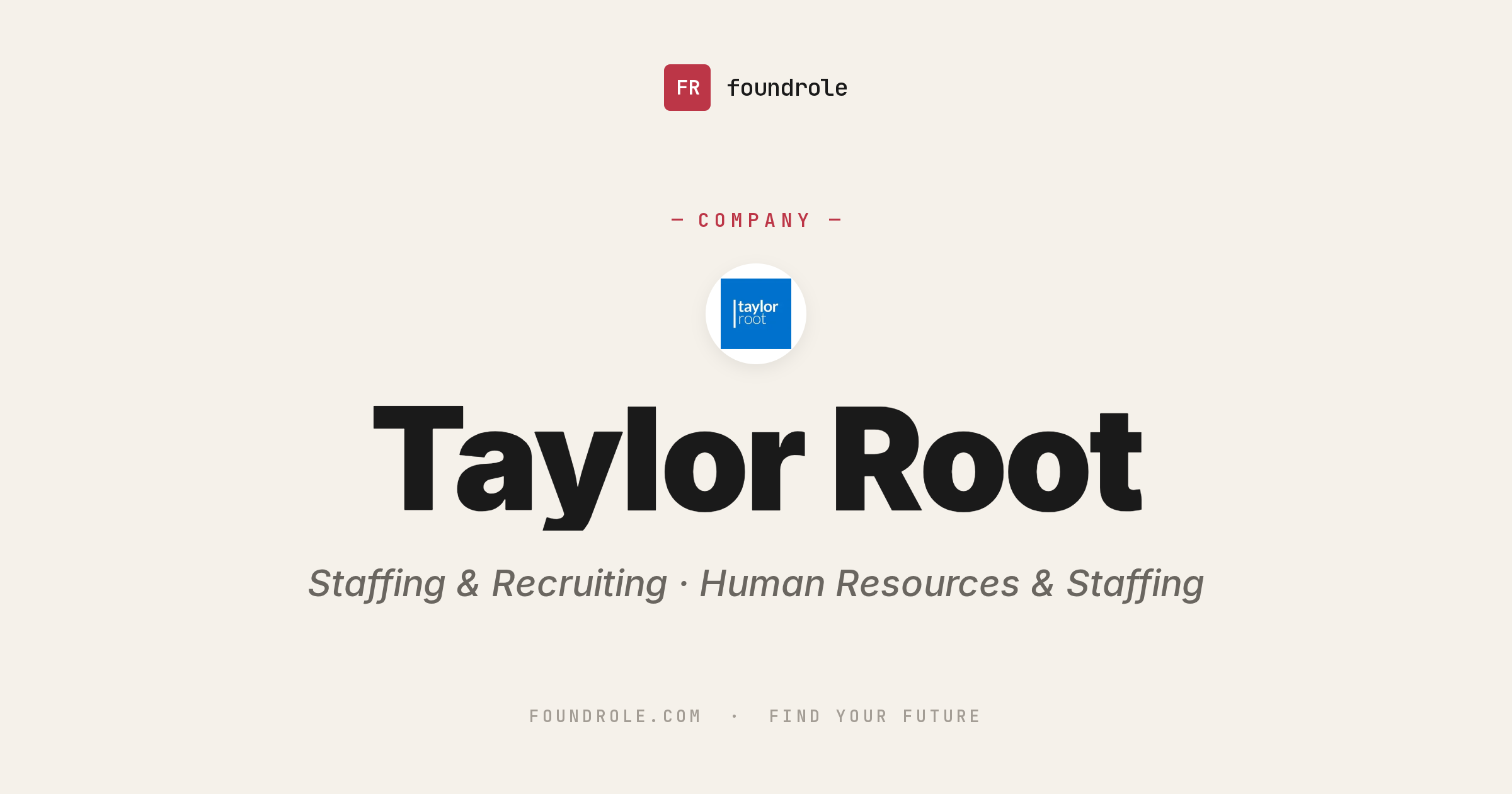 Taylor Root: Global Legal Recruitment & Career Opportunities