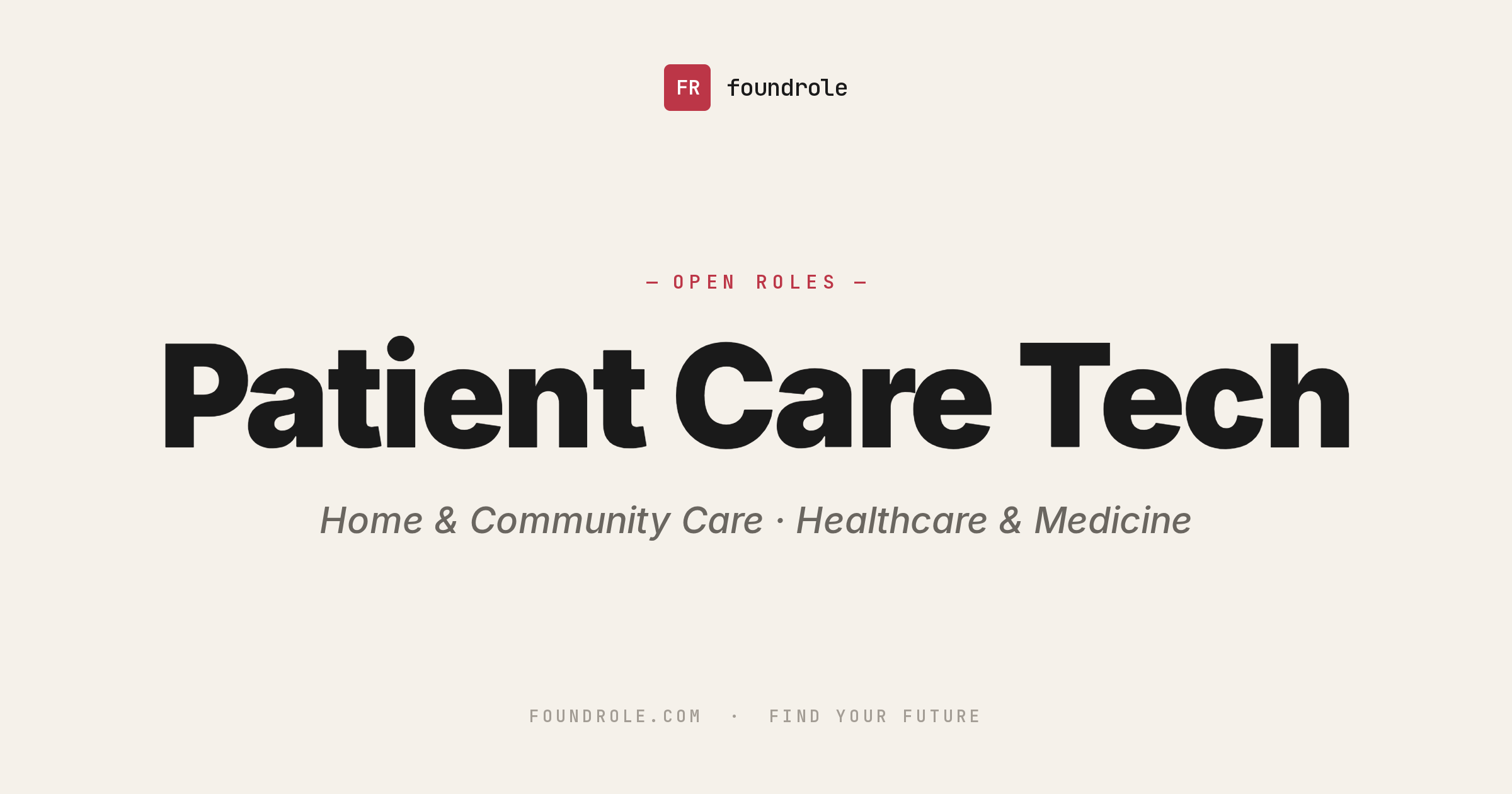 Patient Care Tech Jobs Across the US