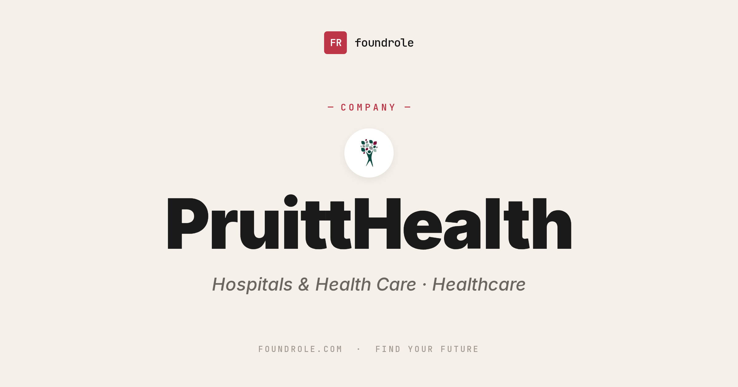 PruittHealth: Southeast Healthcare Leader