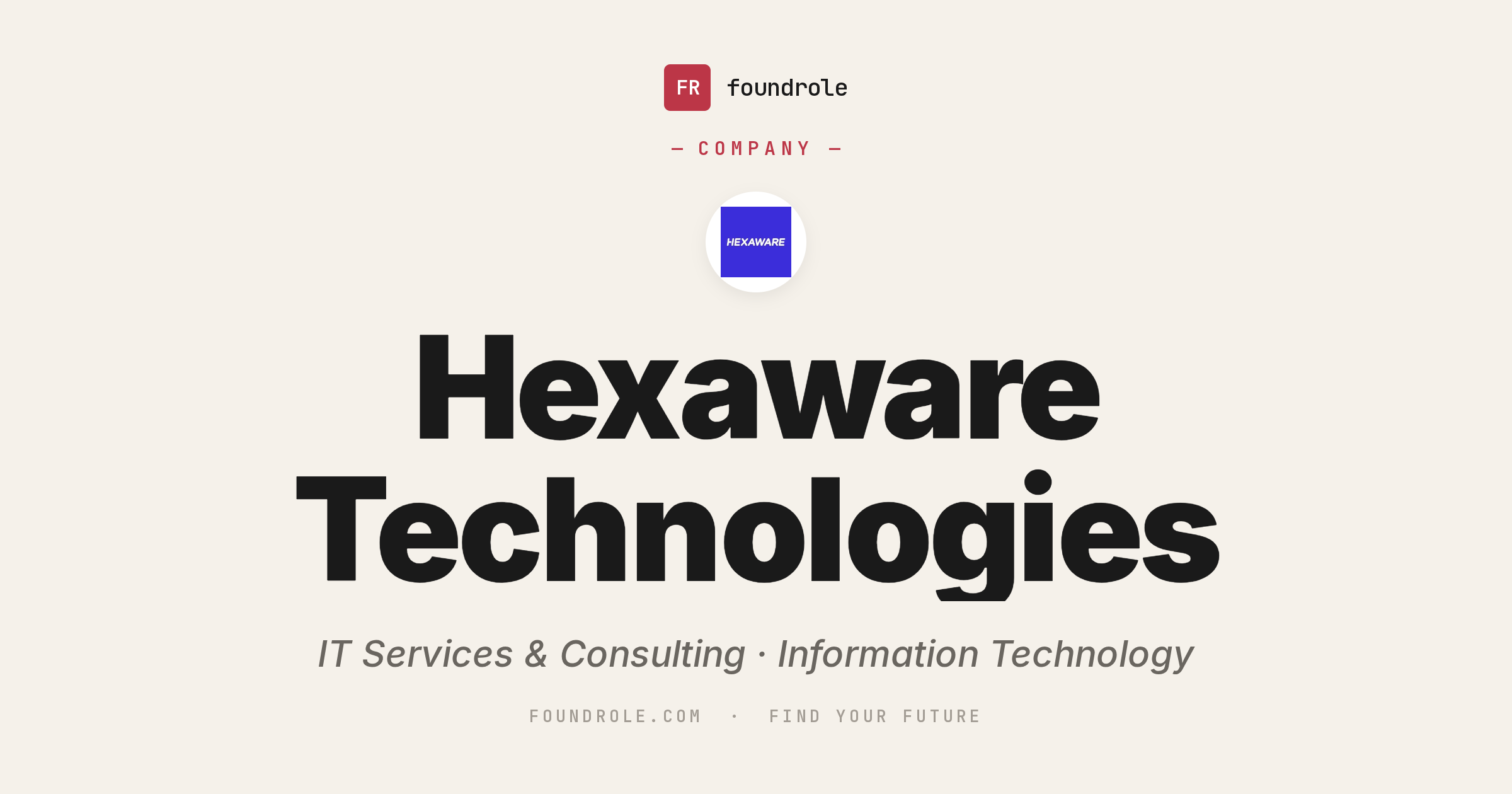 Hexaware Technologies: Digital Transformation Services