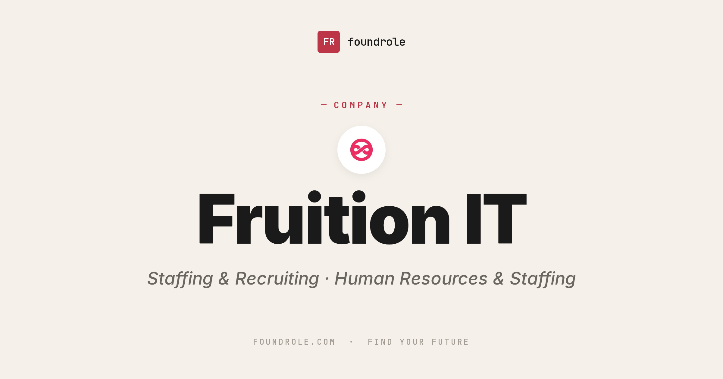 Fruition Group: Specialized Tech & Engineering Recruitment