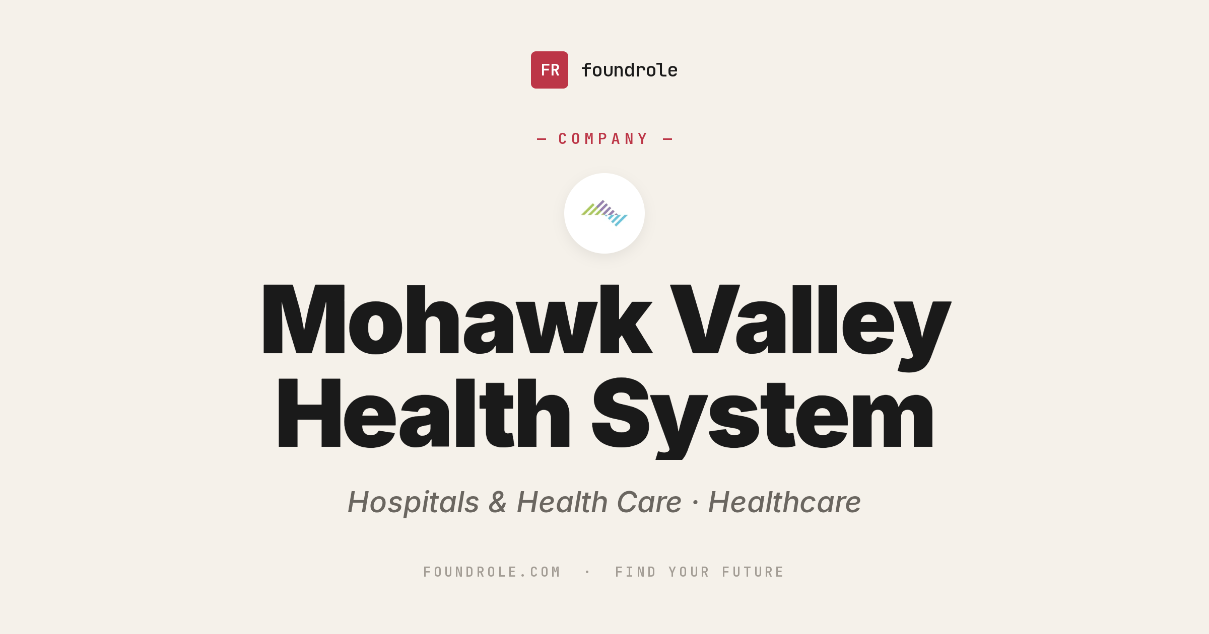 Mohawk Valley Health System: Leading Healthcare Employer NY